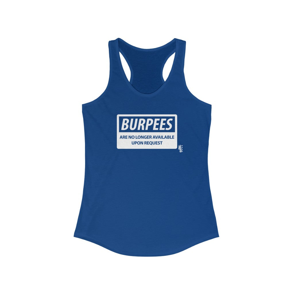 Burpees No Longer Available - Womens Racerback Tank Tops – Burpee Bod