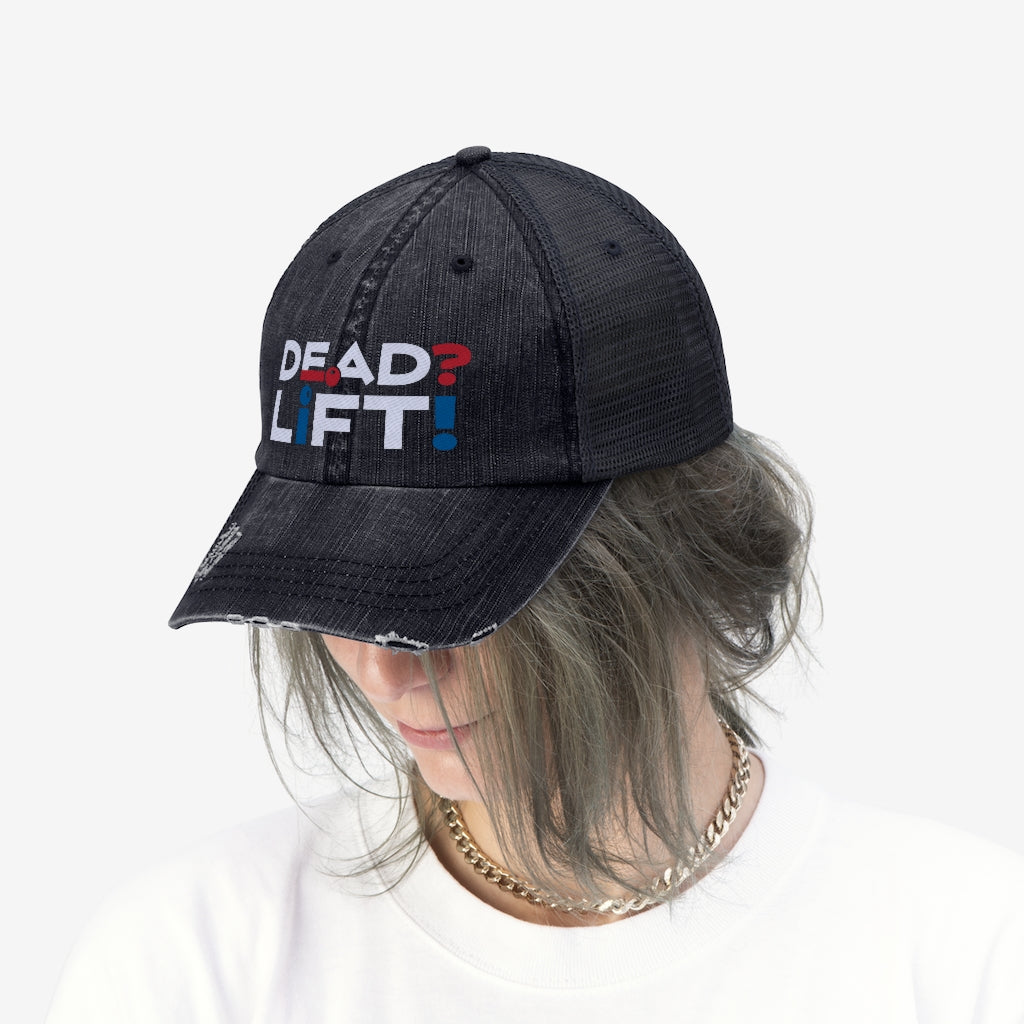 Dead? Lift! - Unisex Trucker Hat – Burpee Bod